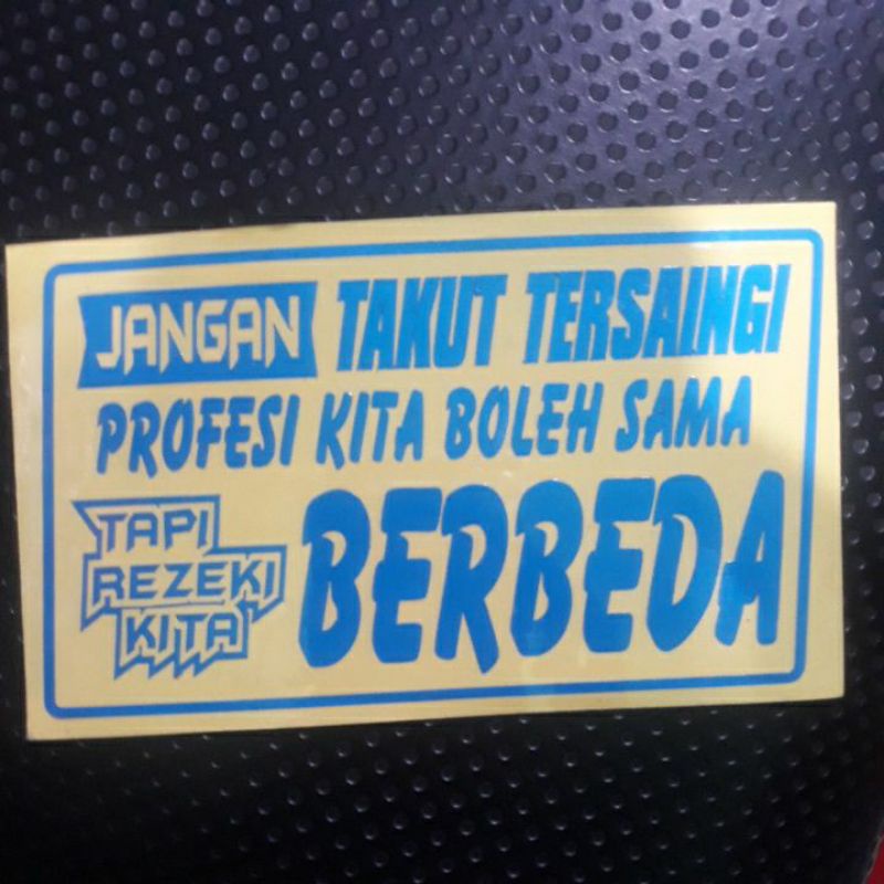 Jual STIKER CUTTING KATA KATA WARNING | Shopee Indonesia