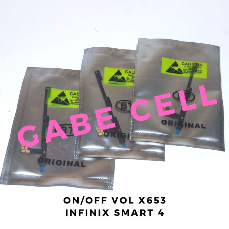 Jual FLEXIBLE TOMBOL ON OFF VOLUME X653 INFINIX SMART 4 | Shopee Indonesia