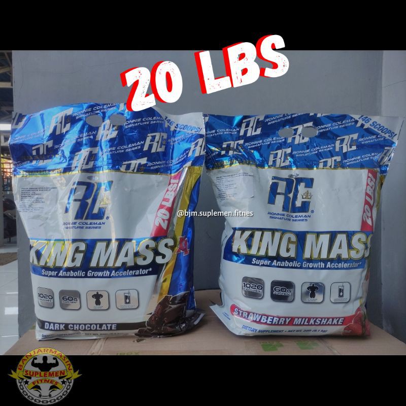 Jual KING MASS 20 LBS LB RONNIE COLEMAN RC GAINER XL KINGMASS 20LB ...