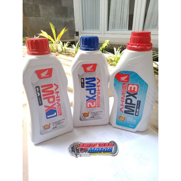 Jual Oli oil MPX standard, MPX-1, MPX-2, dan MPX-3 ORI AHM | Shopee Indonesia