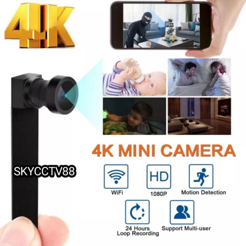 Jual Camera Pengintai Ultra Small Mini Camera DIY Module IP Camera Spy ...