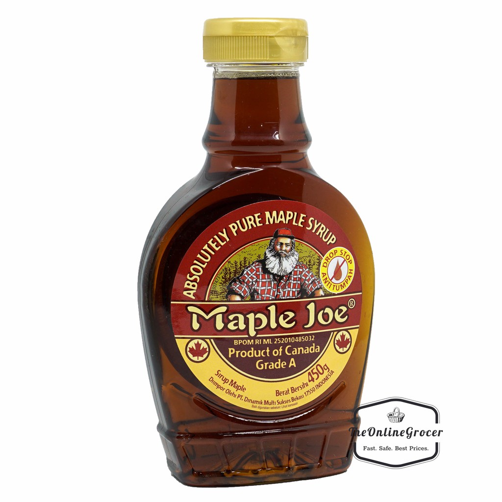 Jual Maple Joe Maple Syrup 450gr - Sirup Maple | Shopee Indonesia