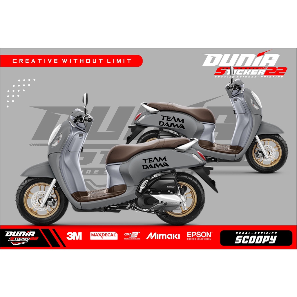Jual Cutting Sticker Striping Team Daiwa-2020 SC SCP - DUNIASTICKER22 ...