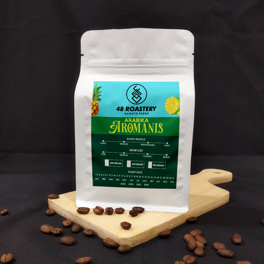 Jual Arabika Sunda Aromanis Roast Bean - 48 Roastery | Shopee Indonesia
