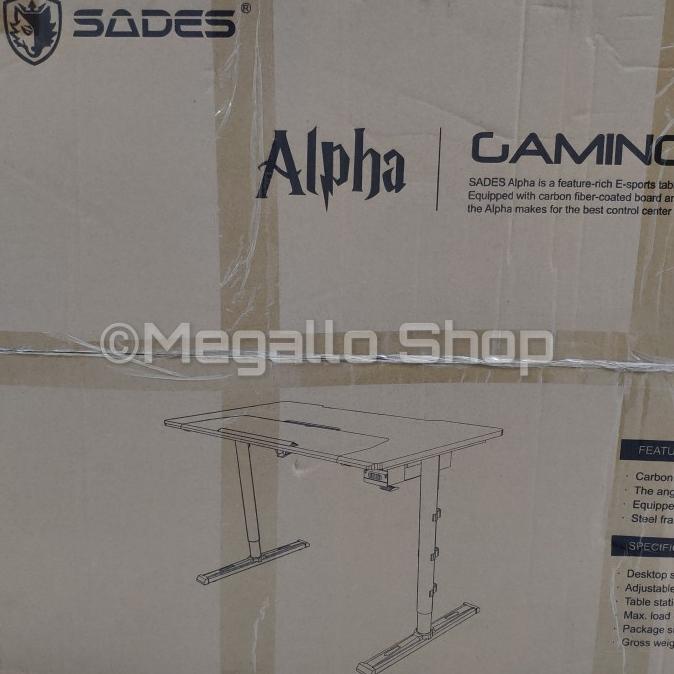 Jual SADES ALPHA GAMING TABLE GAMING GARANSI RESMI SDF54163ES | Shopee ...