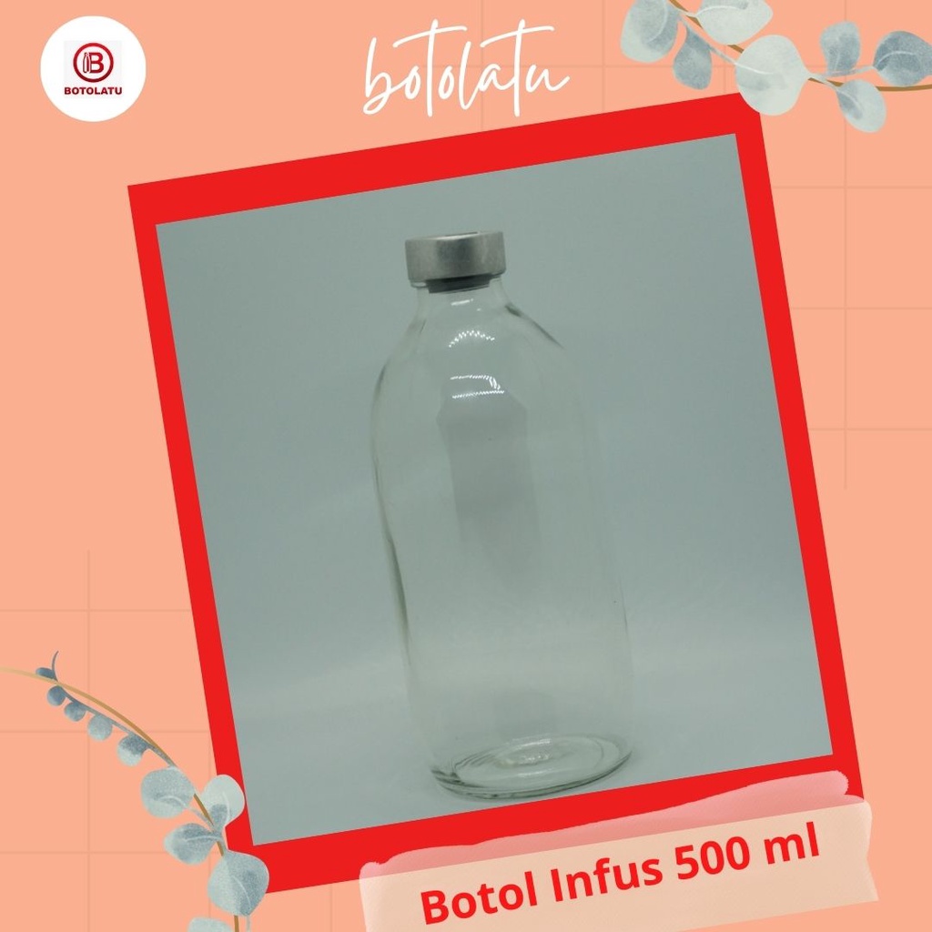 Jual Botol Kaca INFUS 500 ML | Shopee Indonesia