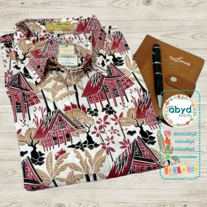 Jual Seragam PNS Pria Pemkab Bogor Batik Motif Kampung Urug (Batik ...