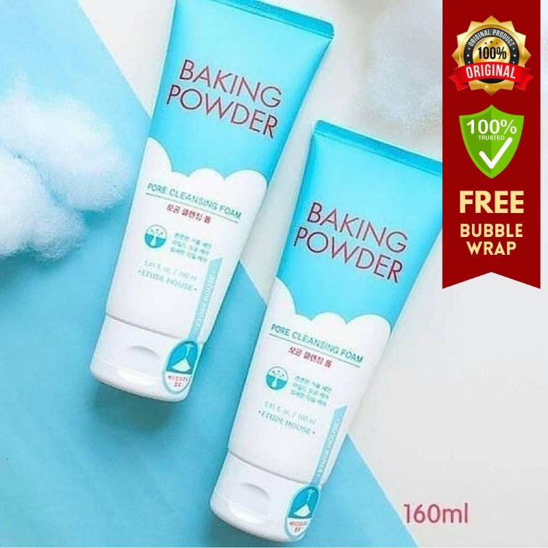 Jual ETUDE House Baking Powder Pore Cleansing Foam (160ml) Original ...