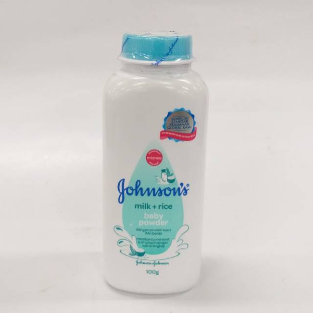 Jual Johnsons Baby Powder Milk Rice 100gr | Shopee Indonesia