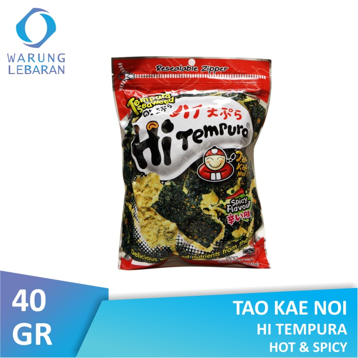 Jual Tao Kae Noi Hi Tempura Hot & Spicy 40gr | Shopee Indonesia