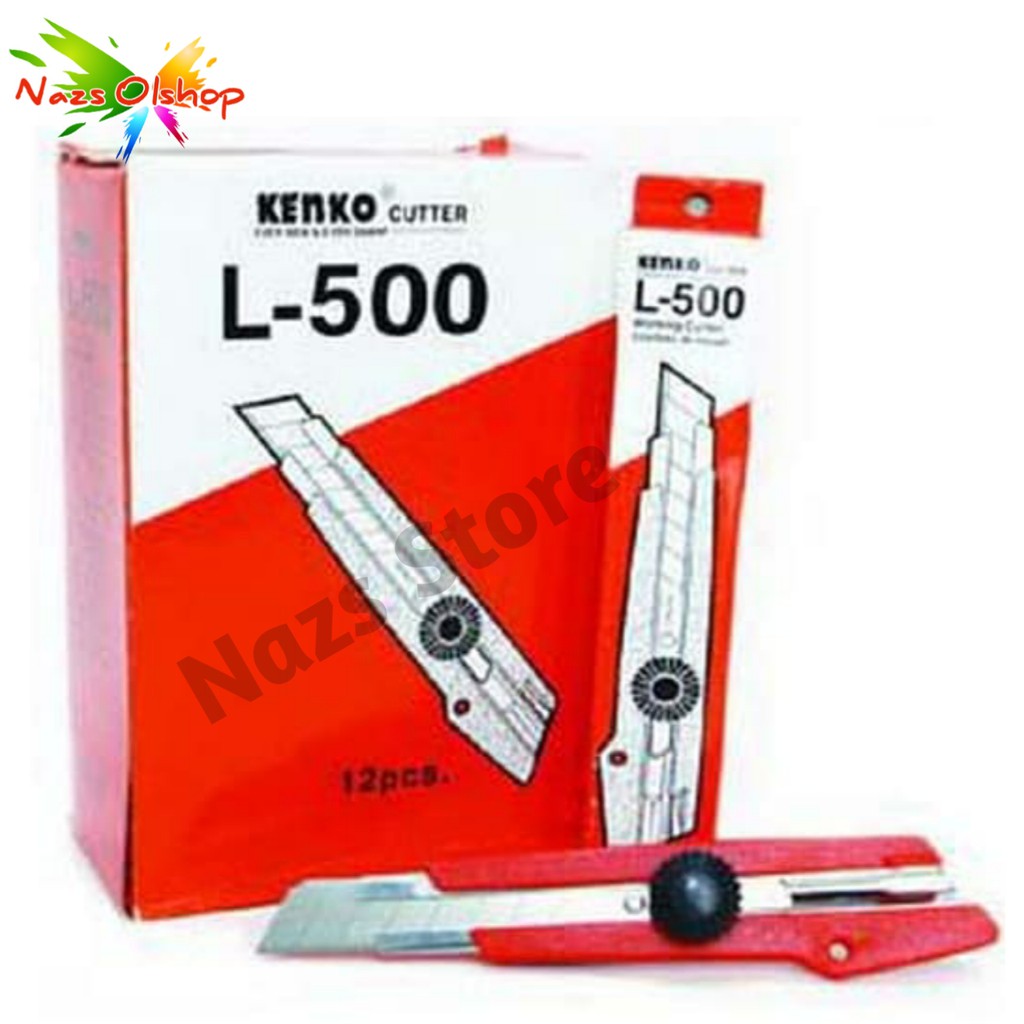 Jual Cutter Kater Besar Original Kenko L-500 L500 | Shopee Indonesia