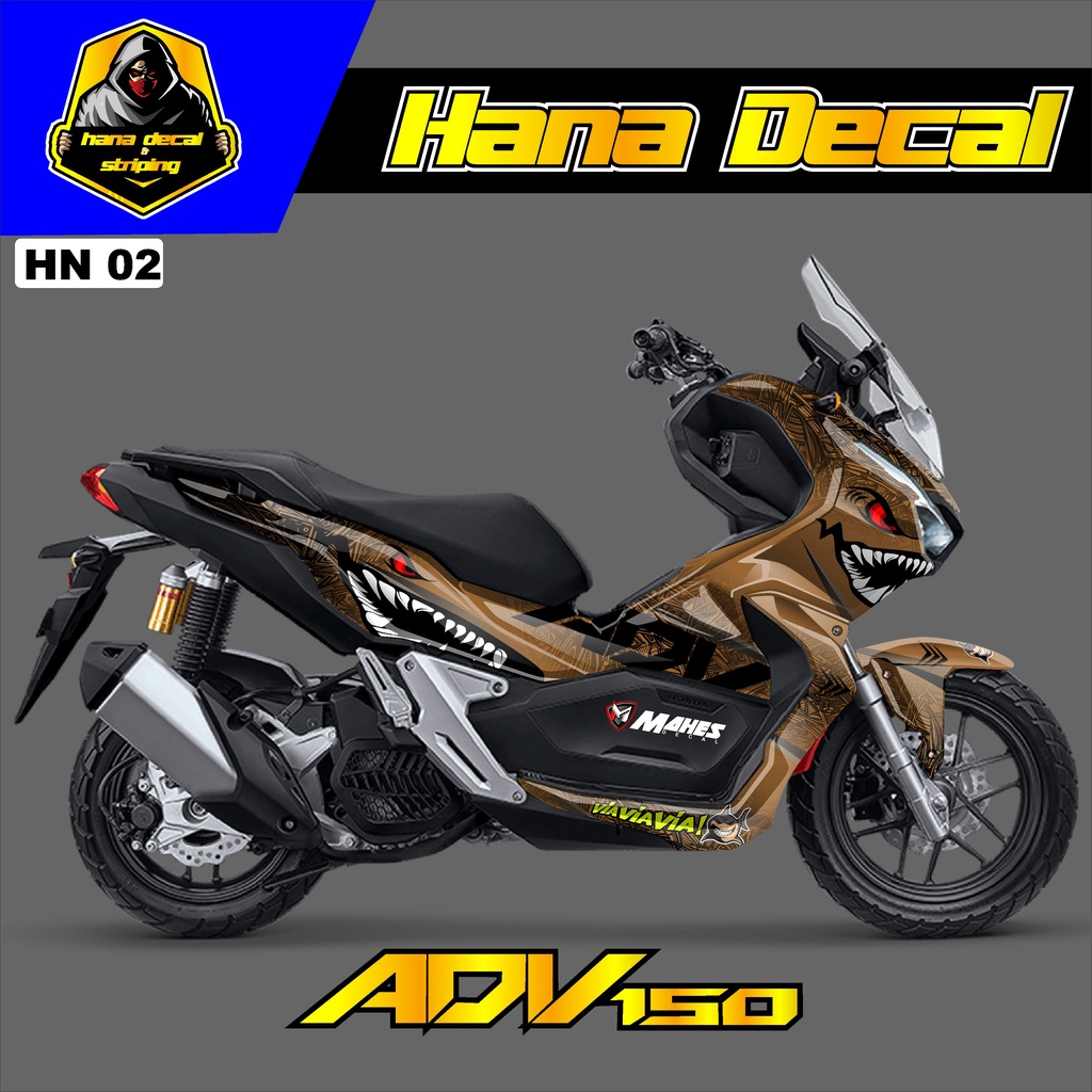 Jual decal stiker variasi Motor ADV 150 Full Body Kode 712 gn sh ...