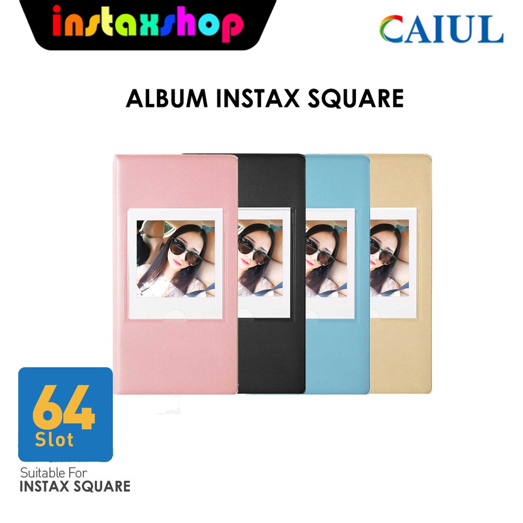 Jual Album Instax SQ Square 64 Foto for Fujifim Instax SQUARE SQ10-SQ6-SQ1-SP3-SQ20 | Shopee ...