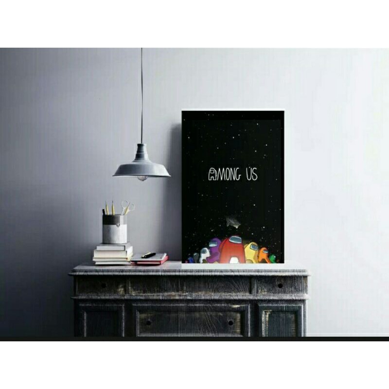 Jual Poster Dinding AmongUs/Hiasan Dinding Rumah Among Us/ Wall Decor ...