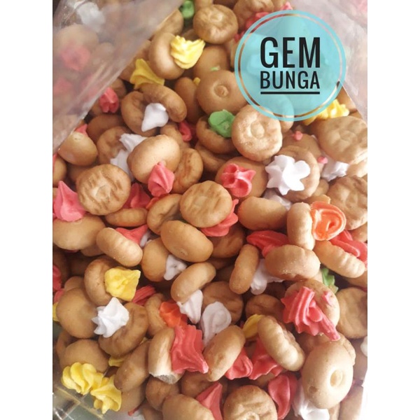 Jual Roti Gem Bunga/Roti Bunga 500 gram | Shopee Indonesia