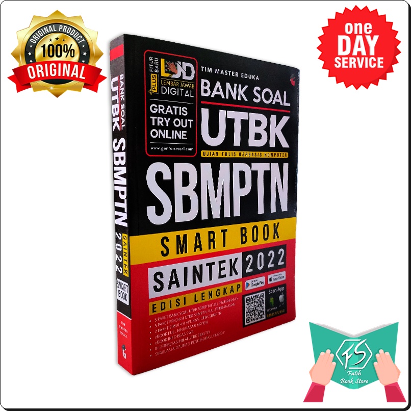 Jual BUKU SBMPTN SAINTEK - BUKU UTBK SAINTEK - BANK SOAL UTBK SBMPTN SMART BOOK SAINTEK 2022 ...