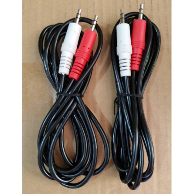 Jual Kabel Audio Mini Stereo ( Jack ) Hitam | Shopee Indonesia