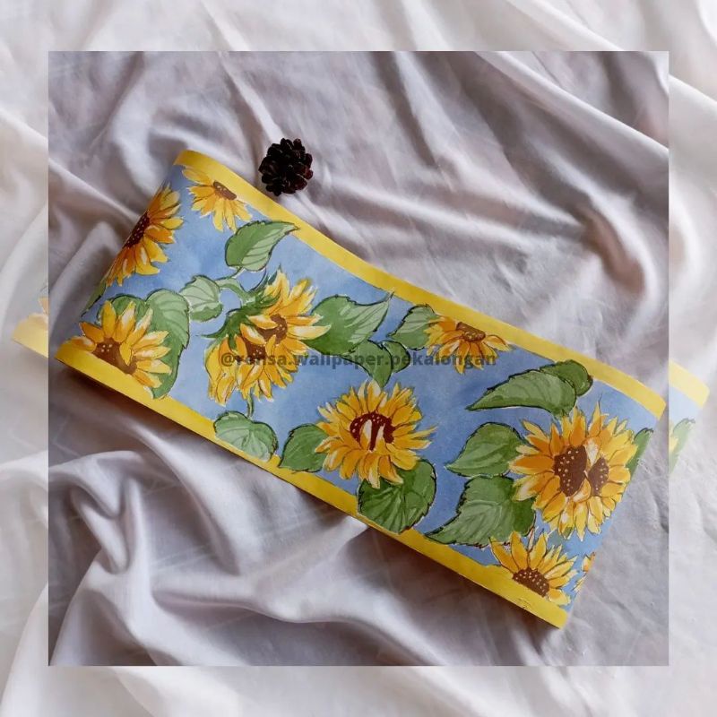 Jual BORDER WALLPAPER/LIS WALLPAPER MOTIF BUNGA | Shopee Indonesia