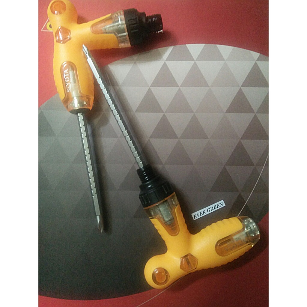 Jual Obeng 2 Way model T Rachet Trelek Serbaguna . Obeng Bolak Balik 2 ...