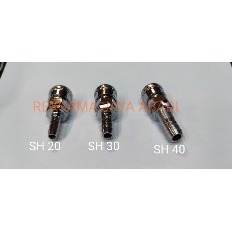Jual QUICK COUPLER ANGIN SH 40 / SELANG 1/2 INCH | Shopee Indonesia
