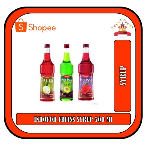 Jual INDOFOOD SYRUP FREISS 500 ML SIRUP EDISI LEBARAN IDUL FITRI ...