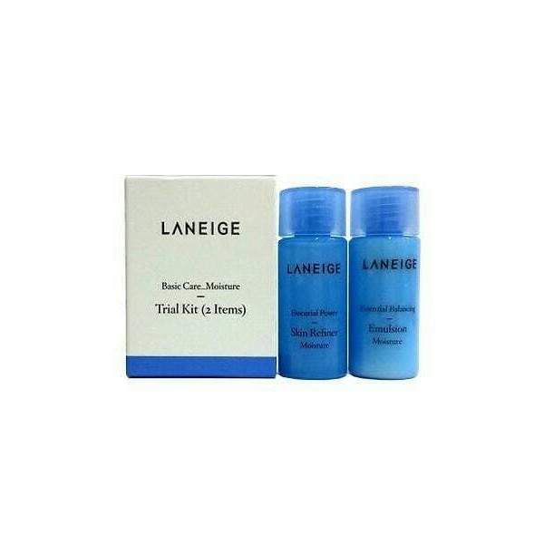 Jual LANEIGE BASIC CARE MOISTURE TRIAL KIT (2 ITEMS) 15 ML | Shopee Indonesia