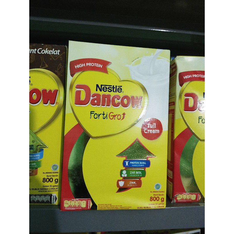 Jual DANCOW FORTIGRO INSTANT DAN COKLAT FULL CREAM 800GR | Shopee Indonesia
