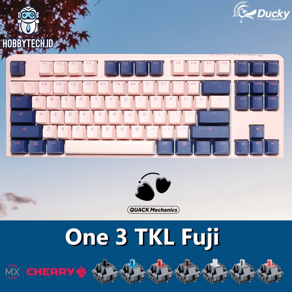 Jual Ducky One 3 TKL Fuji Hotswapabble Mechanical Gaming Keyboard ...