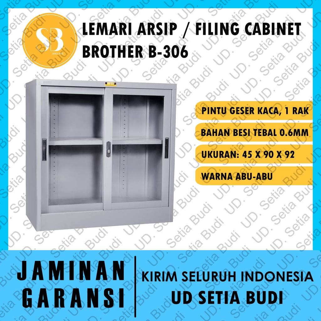 Jual Filing Cabinet Lemari Arsip Besi Brother B-306 | Shopee Indonesia