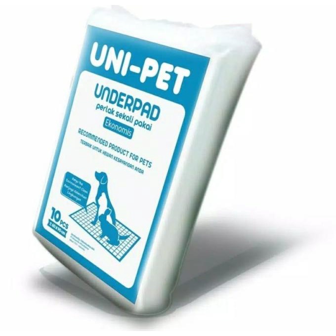 Jual Uni-Pet Underpad Perlak Alas Kandang Hewan 60 X 90 Isi 10 Under ...
