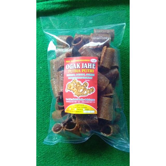Jual Ogak Jahe / Noga Jahe / Berat Bersih 500 gram khas pekalongan / noga Pekalongan / Permen ...