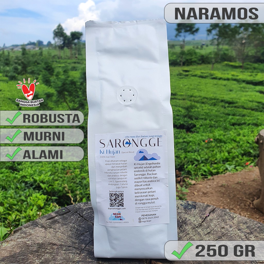 Jual Kopi Bubuk Arabica - Ki Hujan Spesial Blend + Robusta Sarongge ...