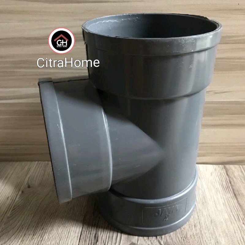 Jual Tee PVC DV 4” Jaya | Shopee Indonesia