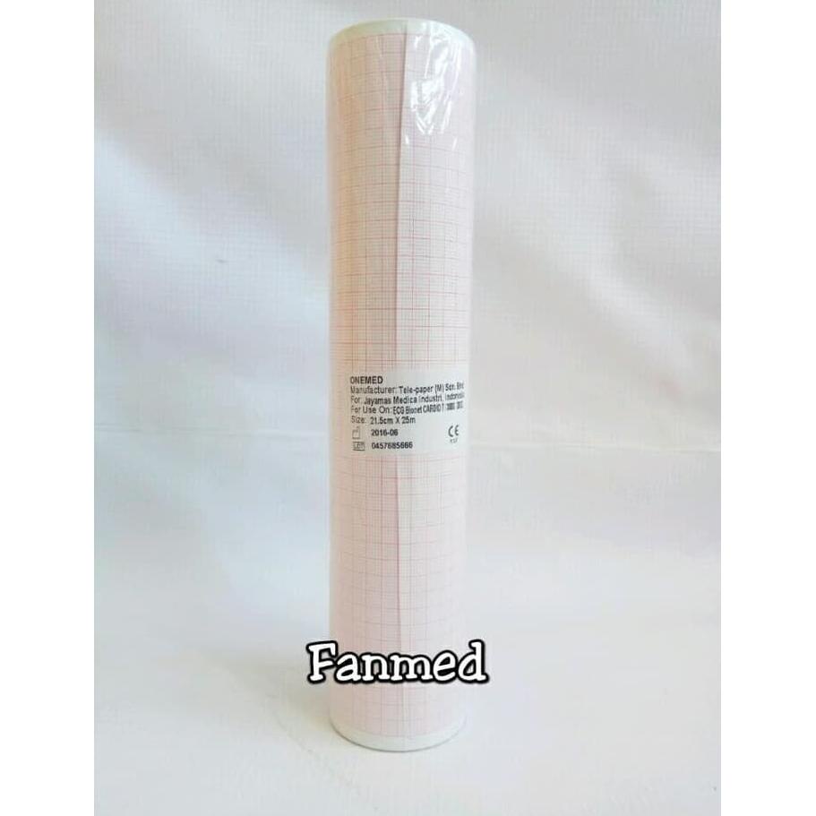 Jual Tele Paper Kertas Ekg Ecg Bionet Cardio 7 Onemed | Shopee Indonesia