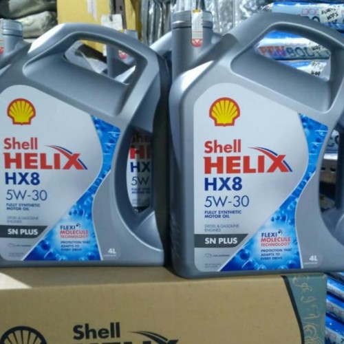 Jual Shell Helix HX8 New 1 Dus isi 4 galon x 4 Ltr | Shopee Indonesia