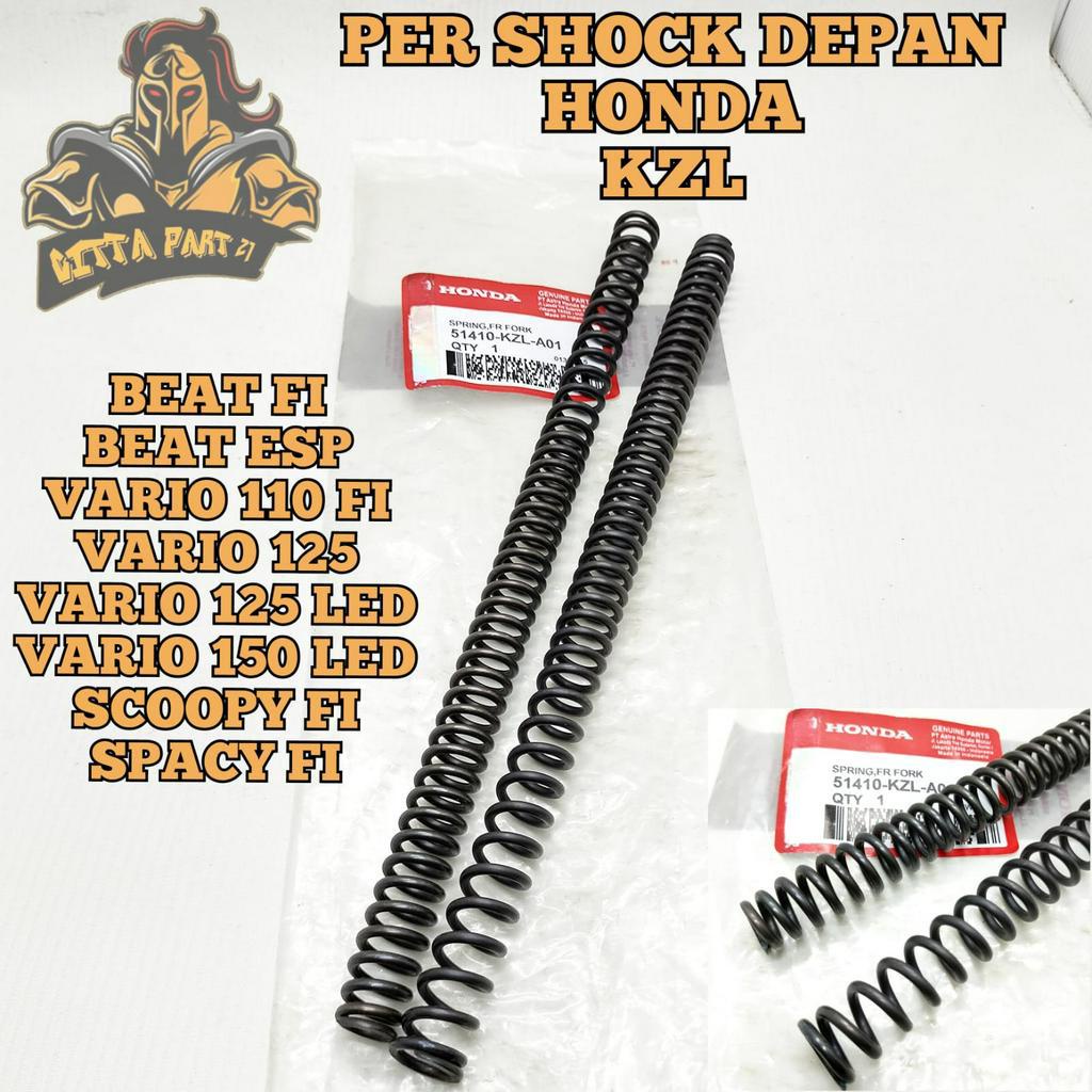 Jual PER SHOCK DEPAN ASLI HONDA KZL KUALITAS ASLI ORIGINAL HONDA AHM ...