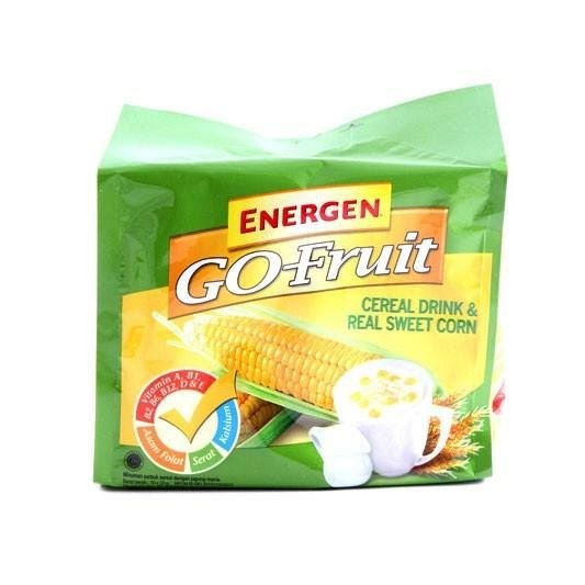Jual ENERGEN GO FRUIT SWEET CORN 10X33G | Shopee Indonesia