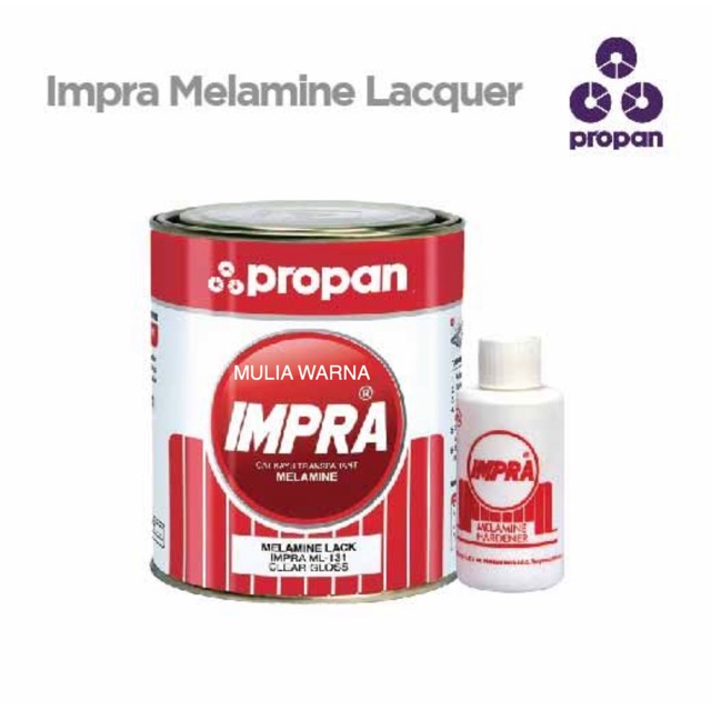 Jual Cat kayu propan Top Coat impra Ml-131-Clear gloss 1 liter/set ...