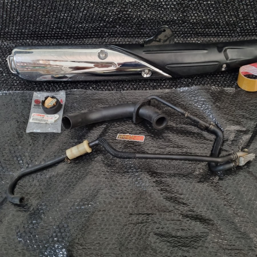 Jual knalpot peredam yamaha rx king original | Shopee Indonesia
