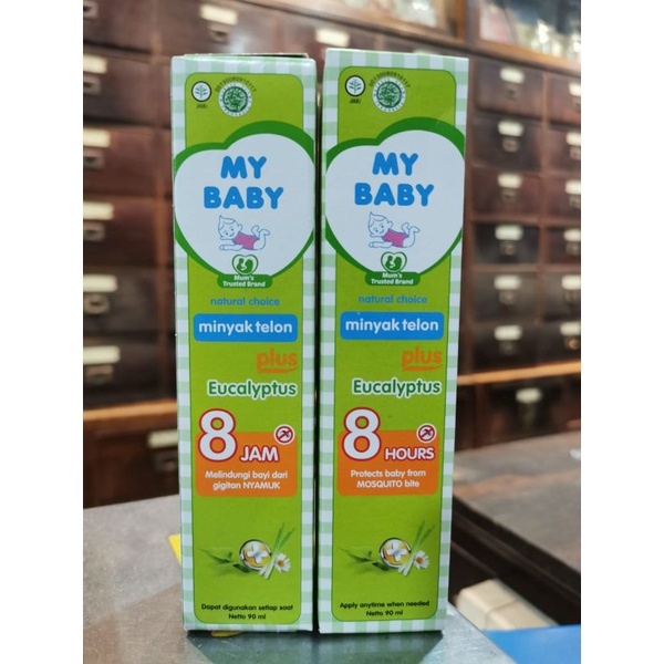 Jual Minyak Telon Plus Eucalyptus My Baby 8 Jam 90ml | Shopee Indonesia