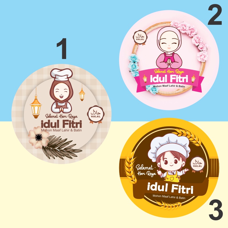 Jual Stiker cookies toples - stiker nastar label - stiker toples ...