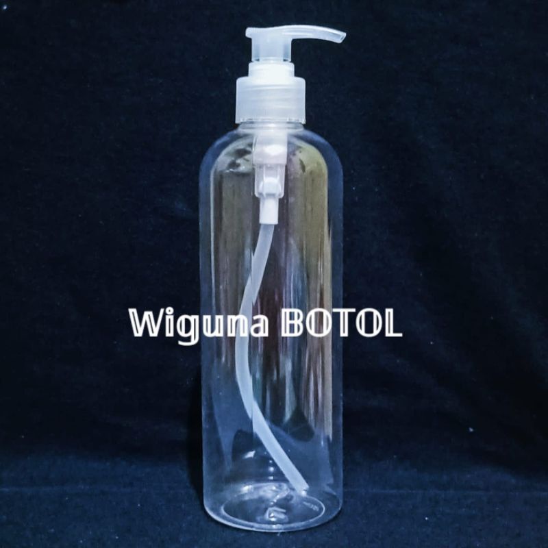 Jual Botol Pump 500ml Model Tinggi / Botol 500ml Tinggi Tutup Pump ...