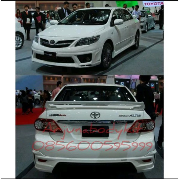 Jual Bodykit Toyota Altis 2012 Body Kit Bodikit Grade-A Lentur-Kuat ...