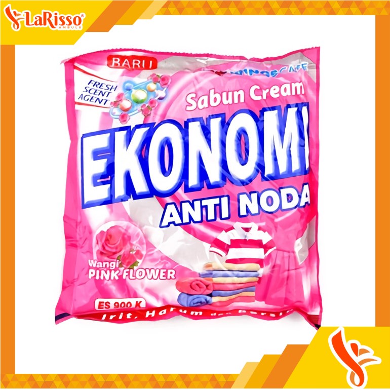 Jual EKONOMI SABUN CREAM ES 900K PINK FLOWER | Shopee Indonesia