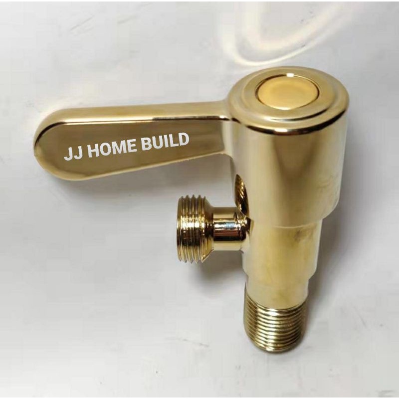 Jual Kran Dapur Flexibel Gold/Emas/Kran Tembok Gold/Kran Shower Gold ...