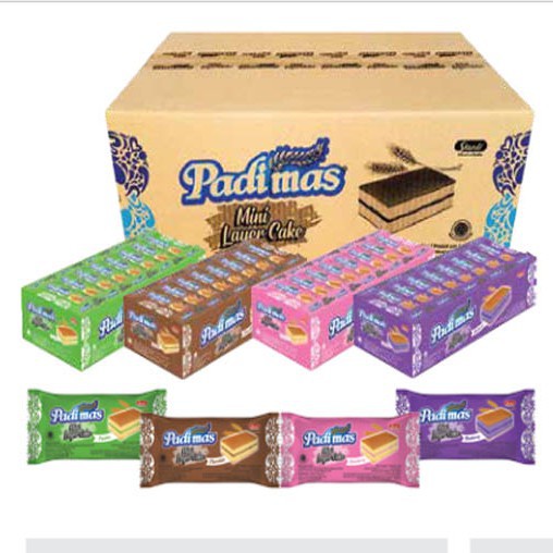 Jual Padimas Mini Layer cake Isi 24 pcs | Shopee Indonesia
