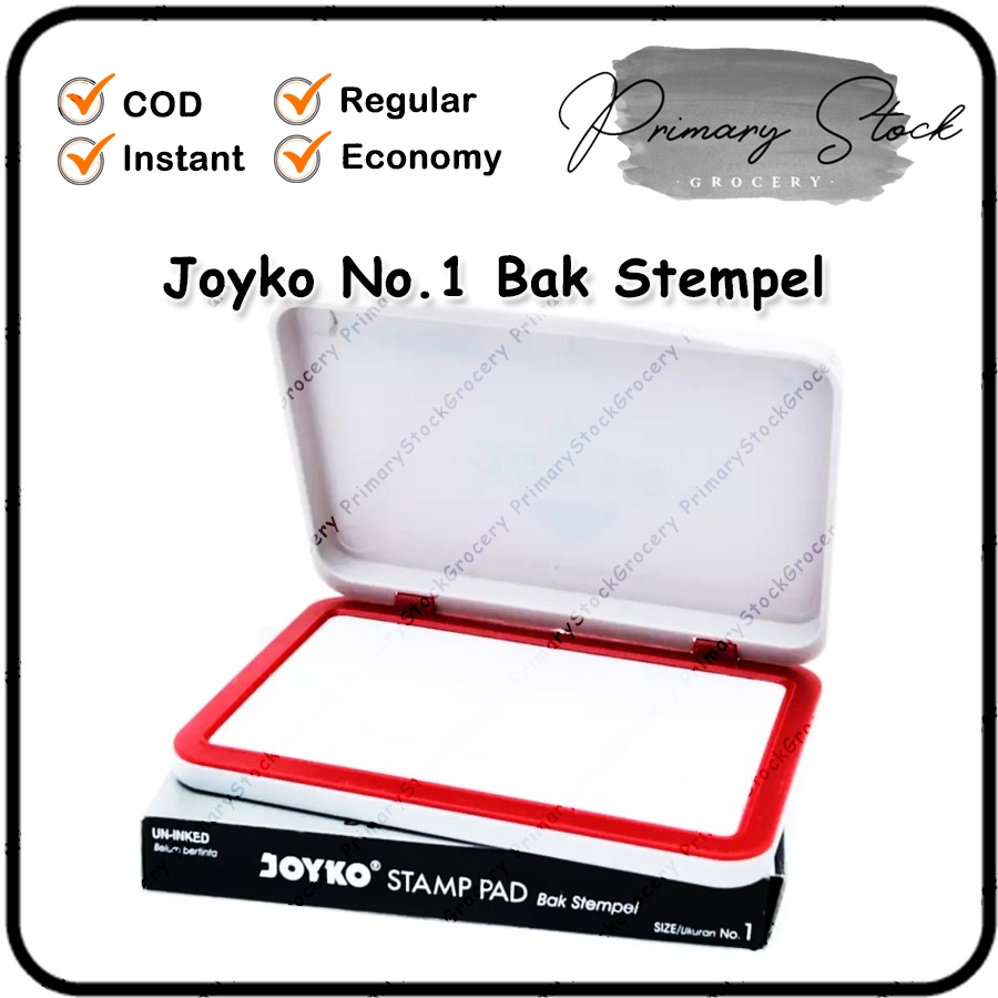 Jual Stamp Pad No 1 Bak Stempel Joyko Tempat Bantalan Cap No.1 Murah ...