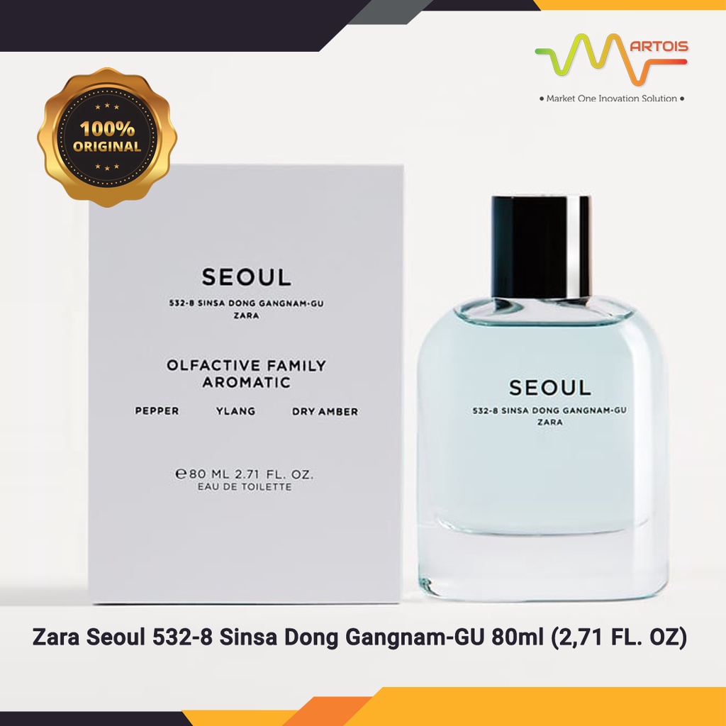Jual Parfum Zara Original Seoul 532-8 Sinsa Dong Gangnam-GU 80ml (2,71 ...