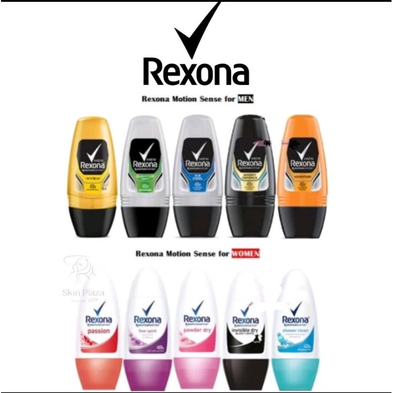 Jual Rexona Deodorant roll on 45 ml | Shopee Indonesia