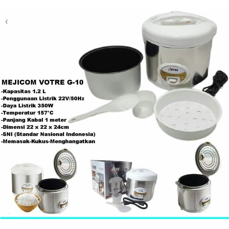 Jual MAGICOM MEJIKOM MEJICOM VOTRE 1.2 L DESAIN MINIMALIS HEMAT LISTRIK ...